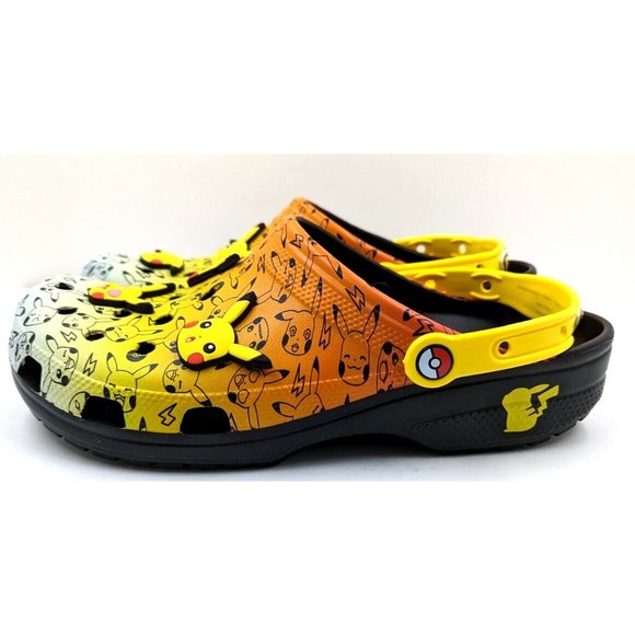 CROCS | Shoes | Crocs X Pokemon Pikachu Clog Wjibbitz Mens Size 1 ...